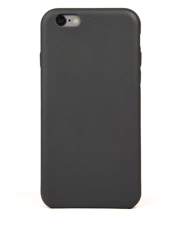 iPhone 6 Case, Grey Leather - Hugs & Co.