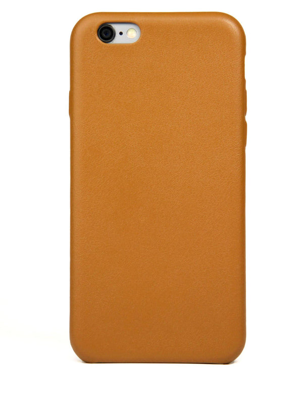 iPhone 6 Case, Tan Leather - Hugs & Co.