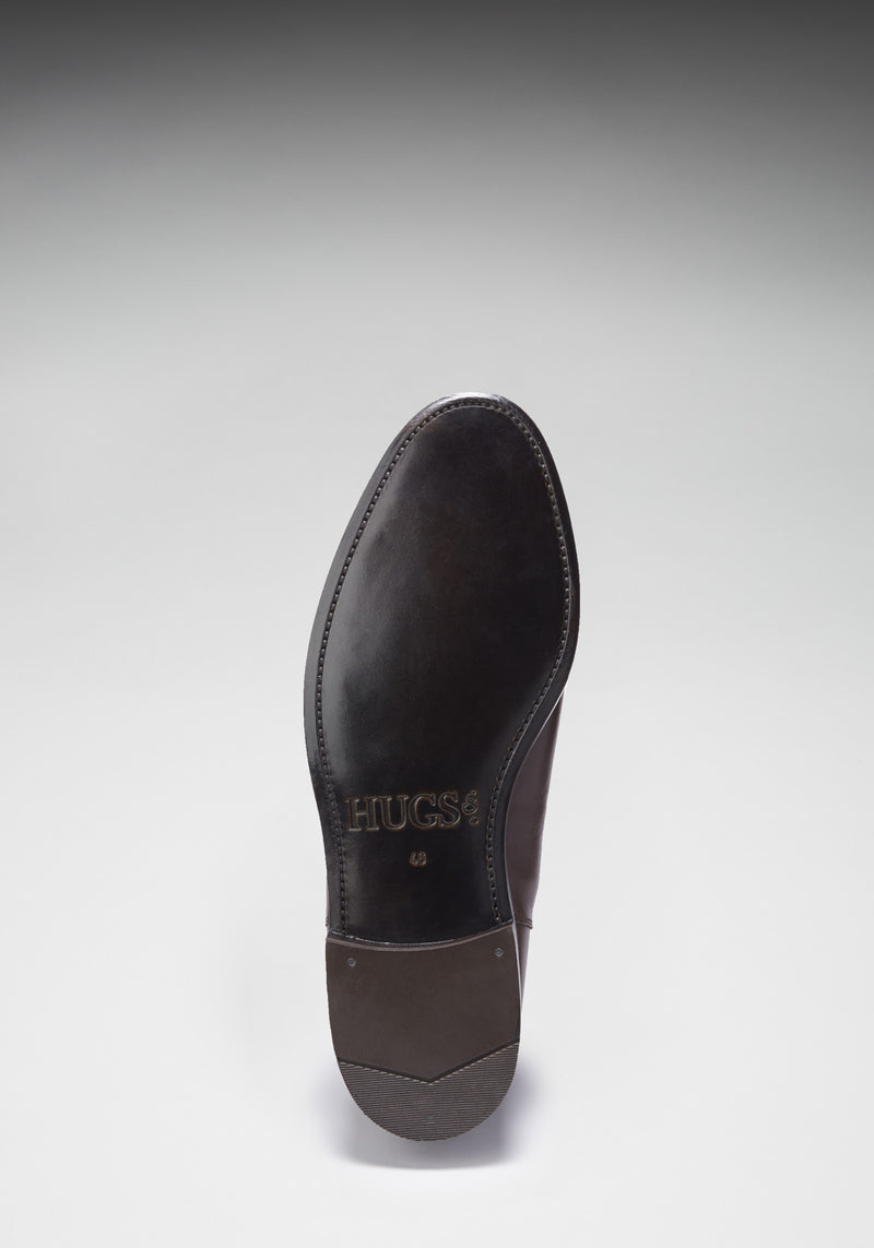 Chelsea Boots in Brown Leather, Goodyear Welted - Hugs & Co.