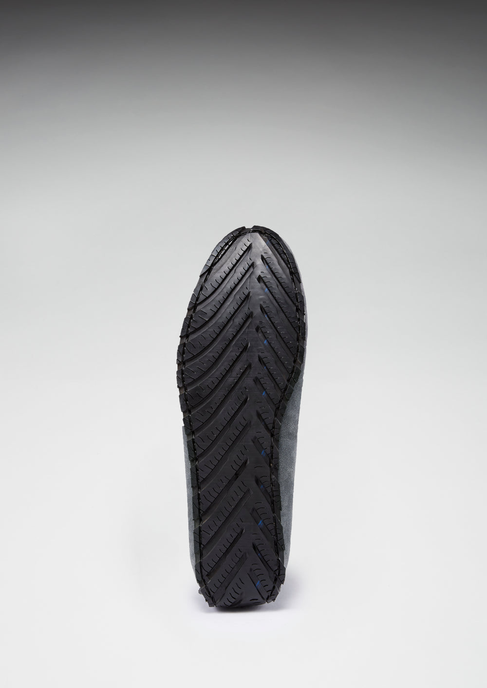 Tyre Sole Laced Driving Loafers, slate grey suede - Hugs & Co.